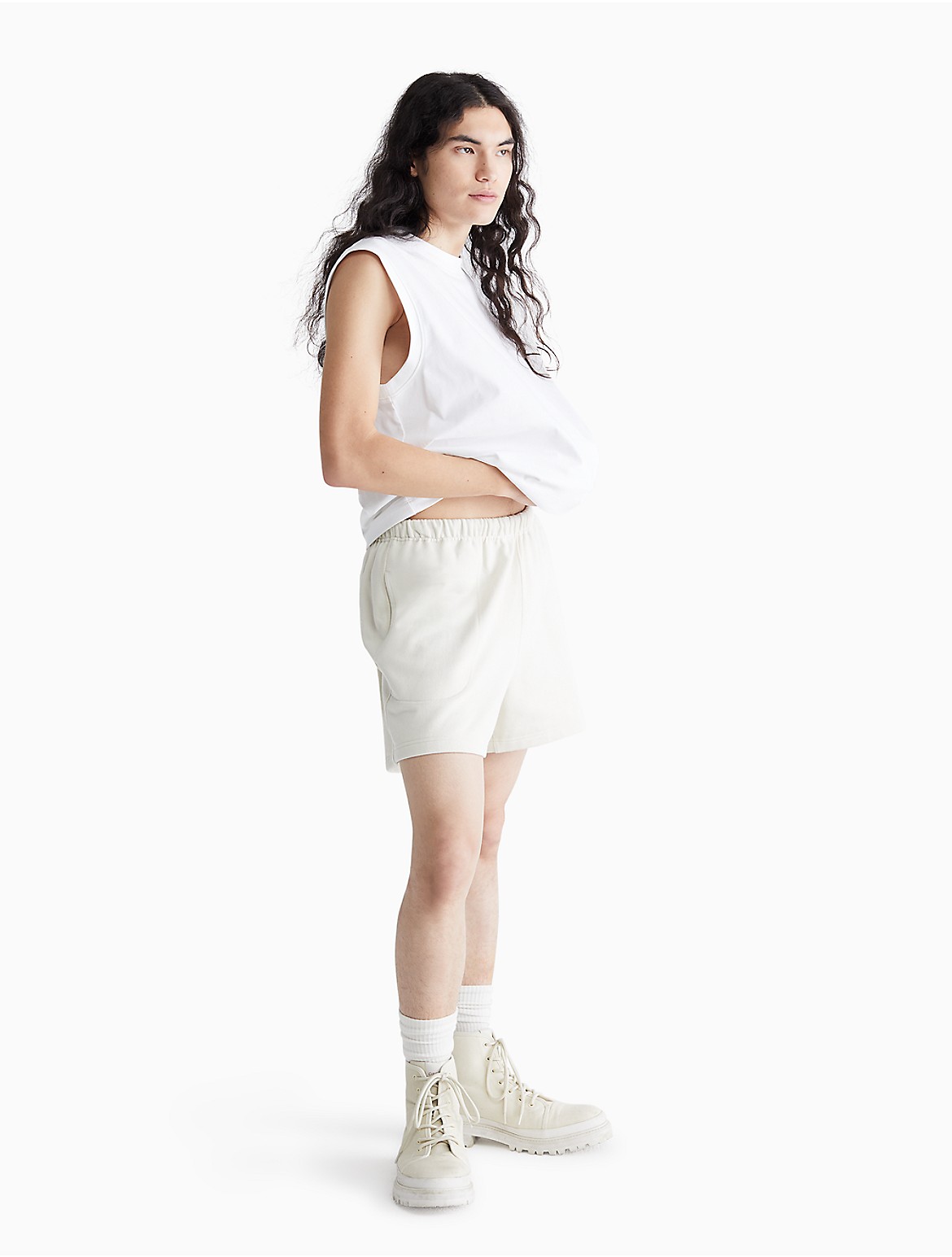 CALVIN KLEIN Standards Fleece Shorts